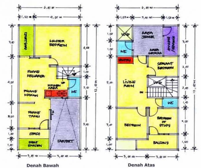 11 Desain Rumah Type 60 yang Menarik & Instagrammable - Lamudi