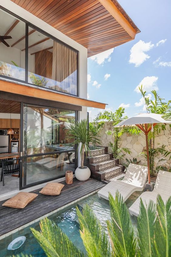 10 Contoh Desain Rumah Tropis Minimalis - Lamudi