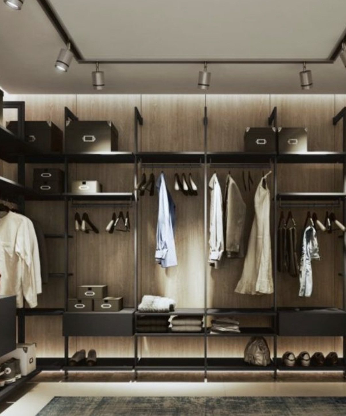 7 Desain Ruang Wardrobe Minimalis, Simpel & Rapi - Lamudi
