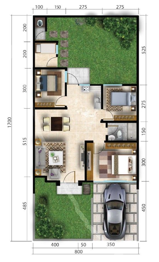 8 Desain Rumah 4 Kamar yang Lega untuk Keluarga - Lamudi