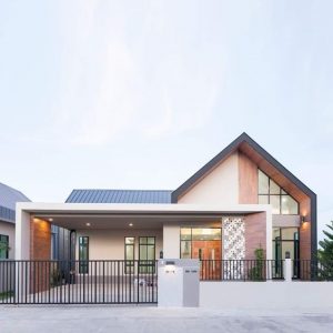 7 Contoh Fasad Rumah Scandinavian 1 Lantai, Cantik & Simpel - Lamudi