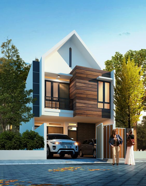 12 Desain Tampak Depan Rumah Minimalis yang Memukau - Lamudi