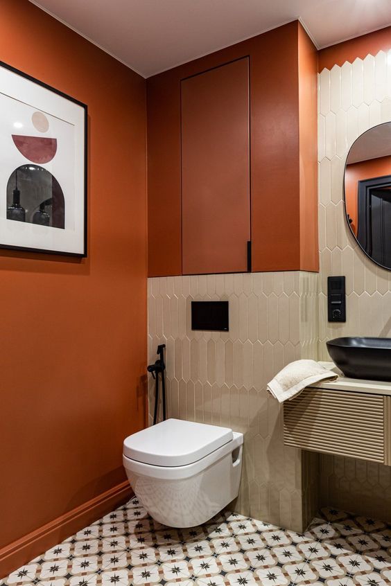 11 Inspirasi Kombinasi Warna Cat Rumah Orange Terbaru - Lamudi