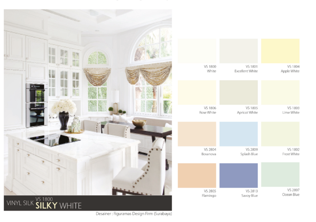 Katalog Warna Cat Mowilex dan Contoh Desainnya - Lamudi